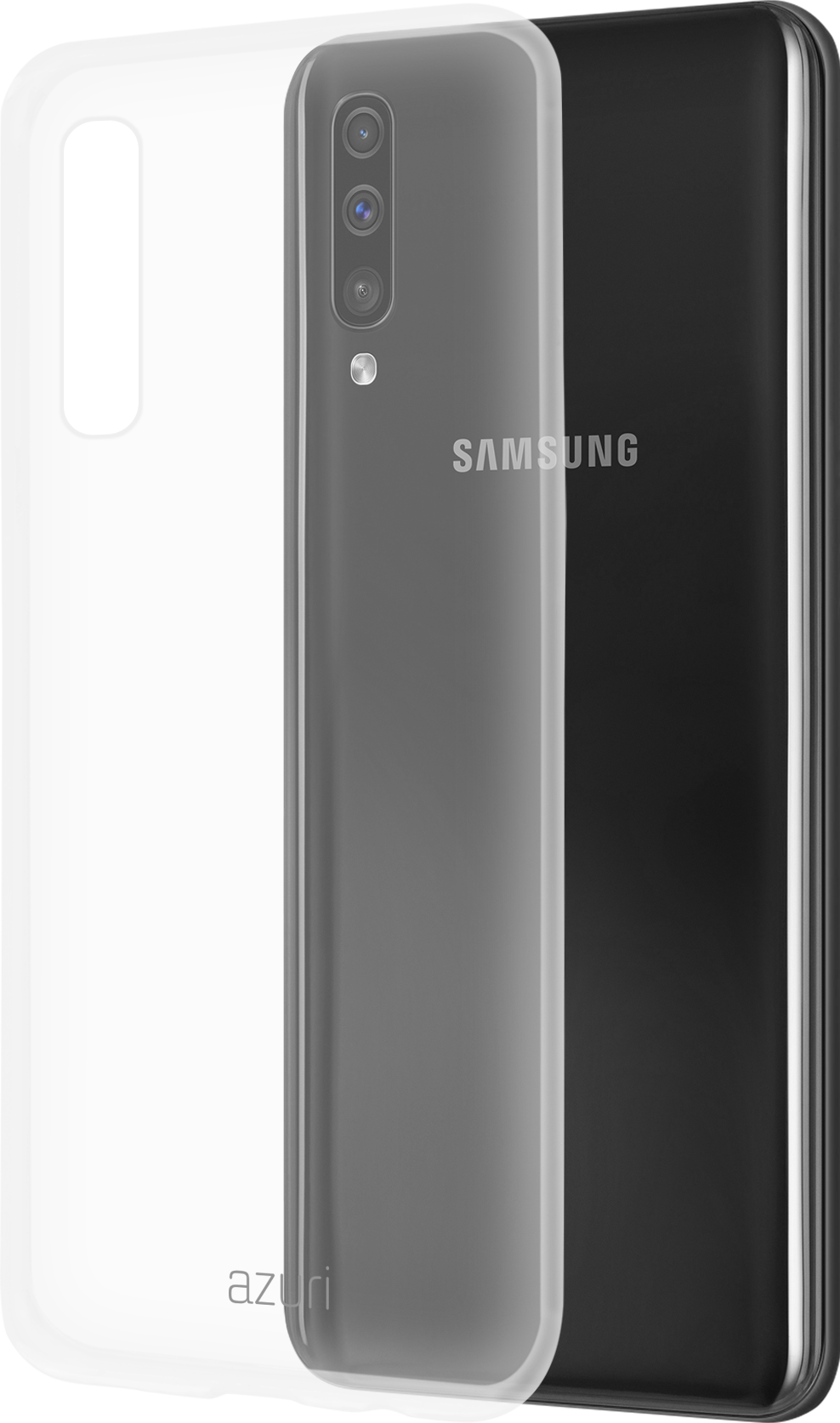 Azuri case TPU - transparent - for Samsung A70