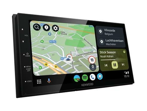 Kenwood DMX-5020DABCAMPER car media receiver Black Bluetooth - Cartronics